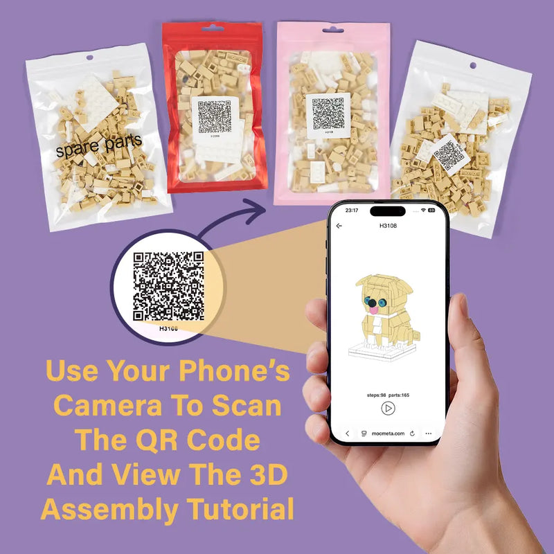 Full Body Dog Keepsake - Personalized Brick Figure – Peties